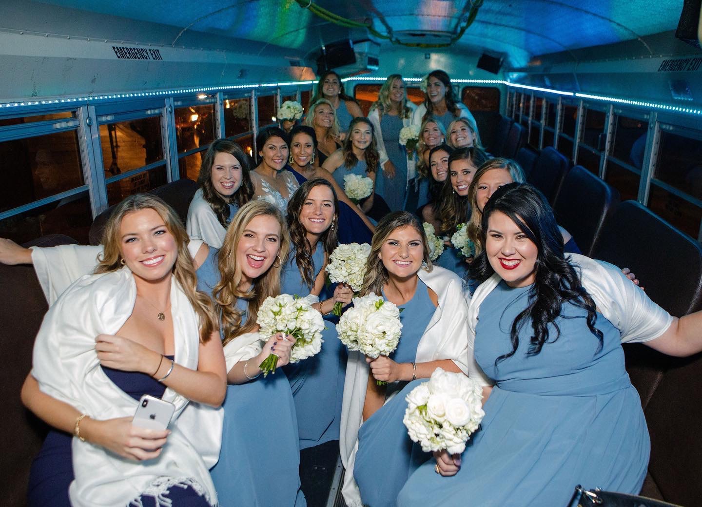Wedding Shuttle Services and Bus Transportation in Austin